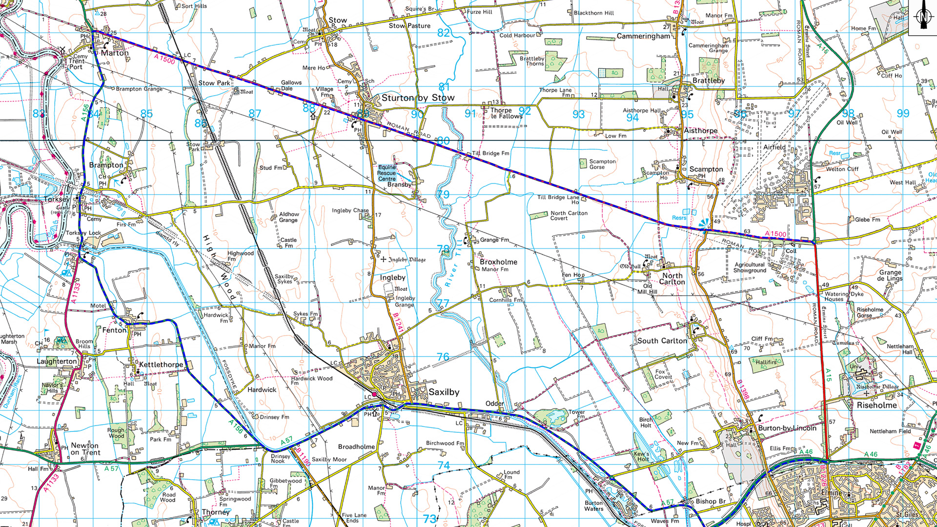 Dates for upcoming night-time road closures at A46 Riseholme Roundabout ...